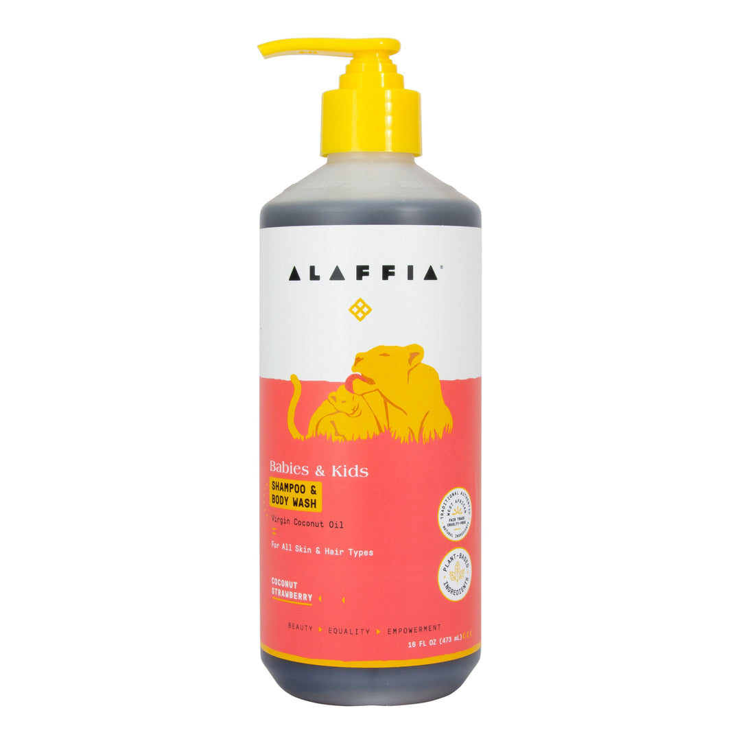 Alaffia All-Natural Baby and Kids Shampoo & Body Wash:: Nourishing ...
