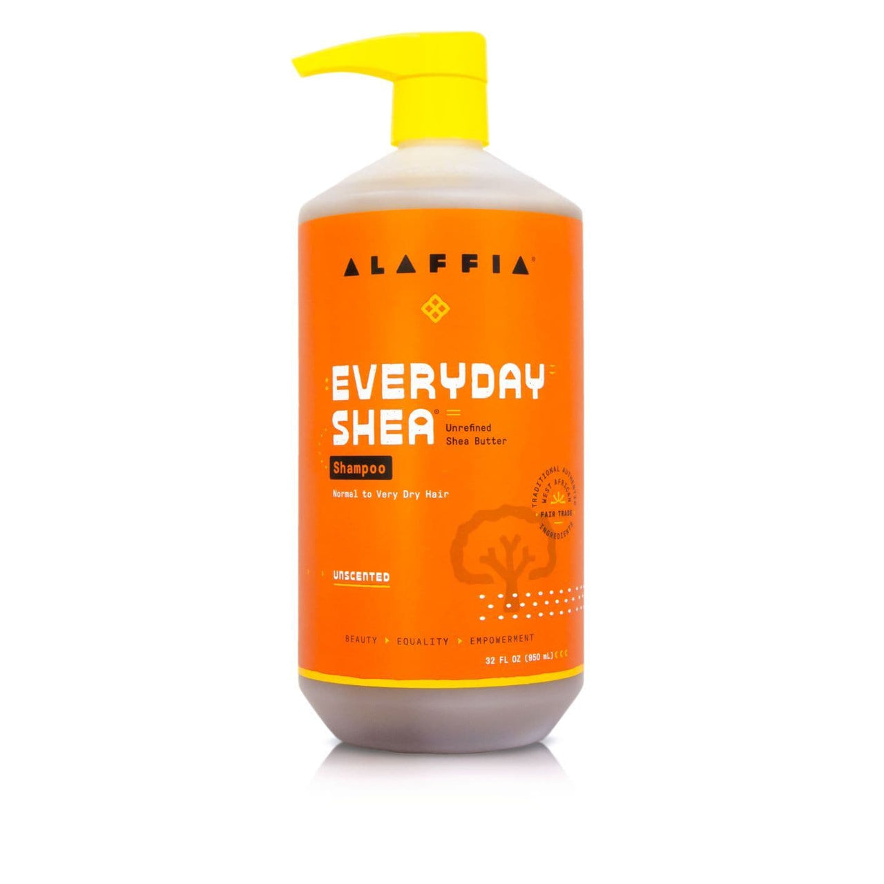 EveryDay Shea Shampoo: Hydrating & Fortifying Hair Care: Unscented 32 ...